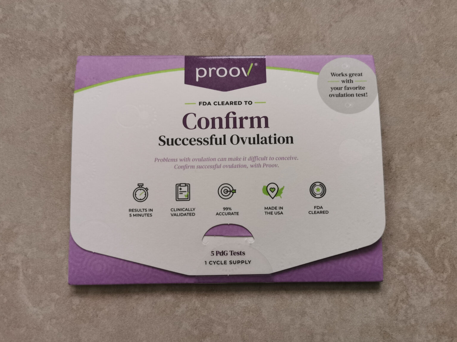I Tried The Proov Test PdG Kit [Interesting At-Home Fertility Test ...