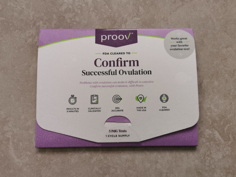 [AD] I Tried The Proov Test PdG Kit [Interesting At-Home Fertility Test ...